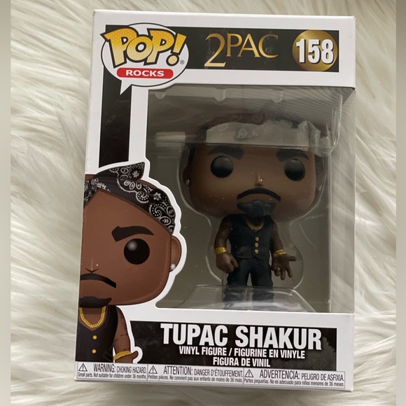 Funko | Toys | Funko Pop Rocks Vinyl Figure Tupac Shakur | Poshmark